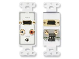 Radio Design Labs D-AVM4 Audio and Video Monitor Jack Panels